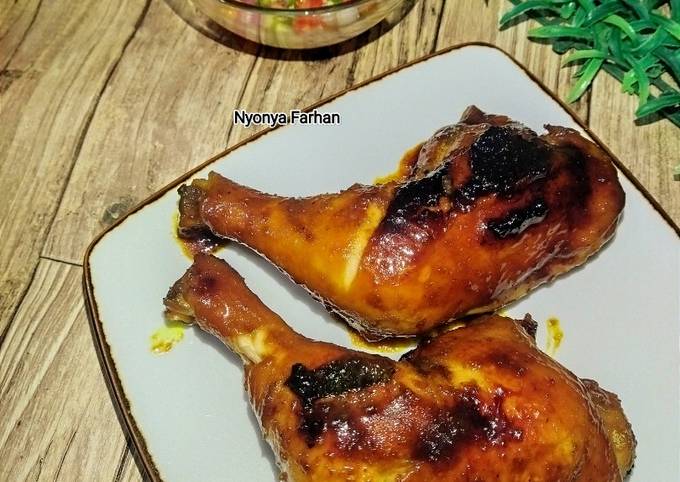 Resep Ayam Bakar Ungkep Air Kelapa Oleh Nyonya Farhan Cookpad