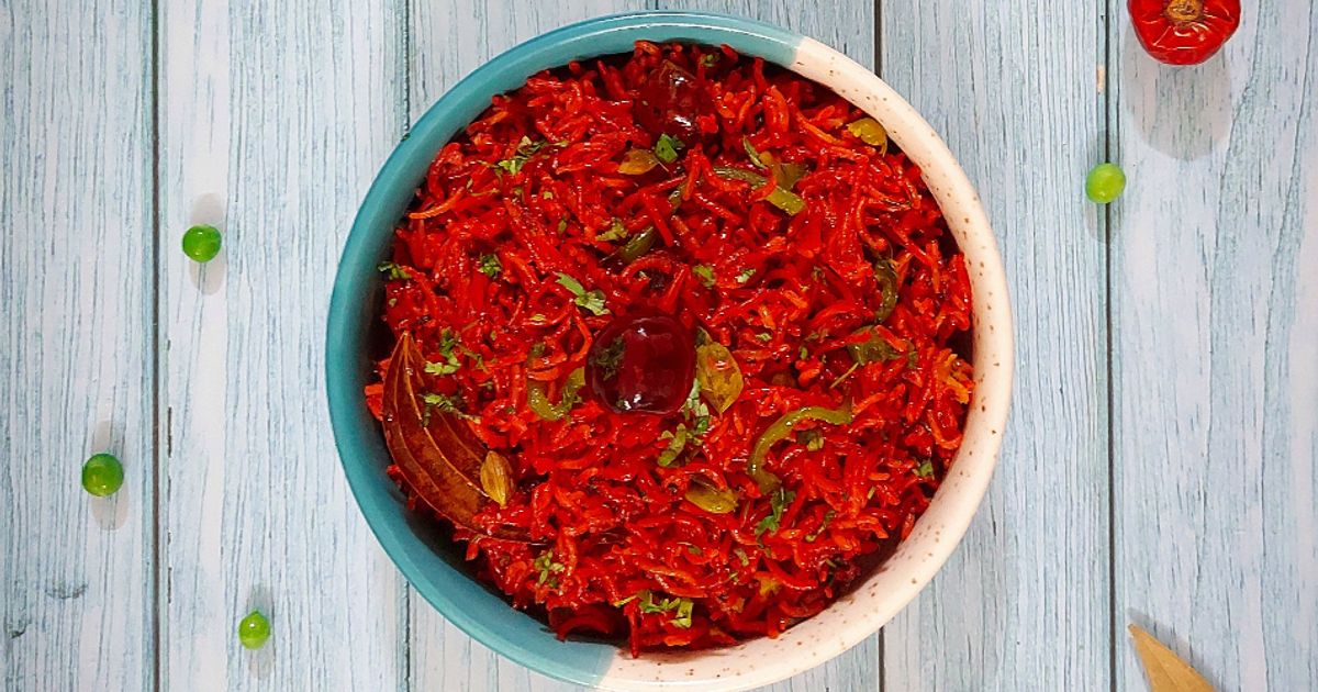 Beetroot Pulao Recipe by Sudeshna Rajib Das - Cookpad