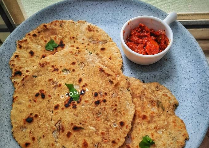 Oats veggies paratha Recipe by Sonila Das - Cookpad