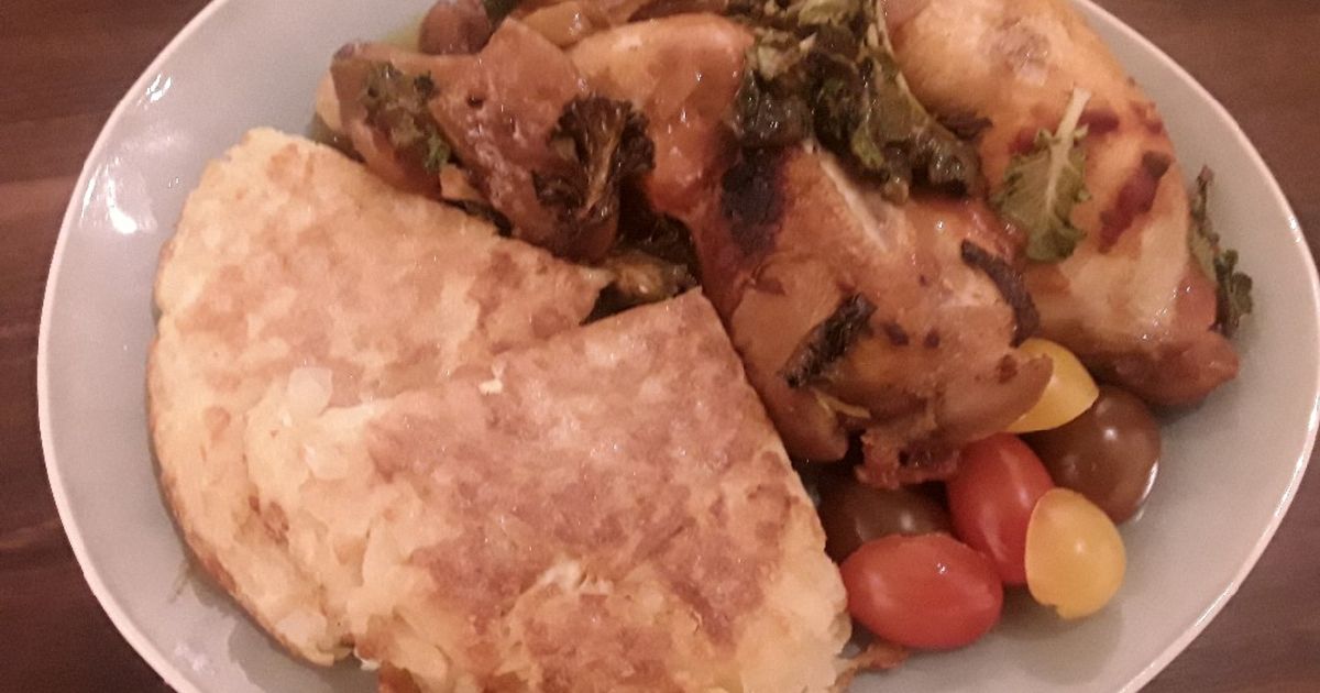 Sig's Chicken With Kaletts, Pears And Rosti Recipe by Sigrun - Cookpad