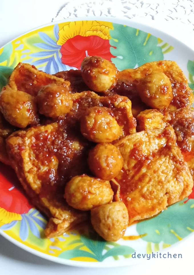 Resep 574. Bali Tahu Telor Puyuh Bumbu Instan Mahmudah BMM oleh Devin ...