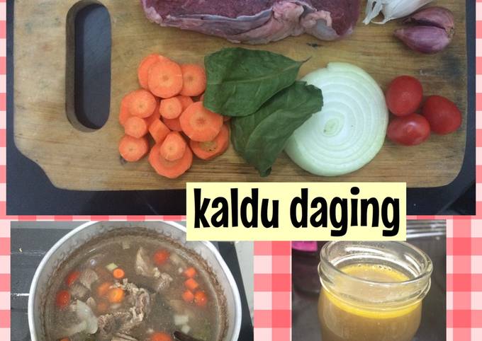 Resep Kaldu daging homemade oleh ay puspita imasari - Cookpad