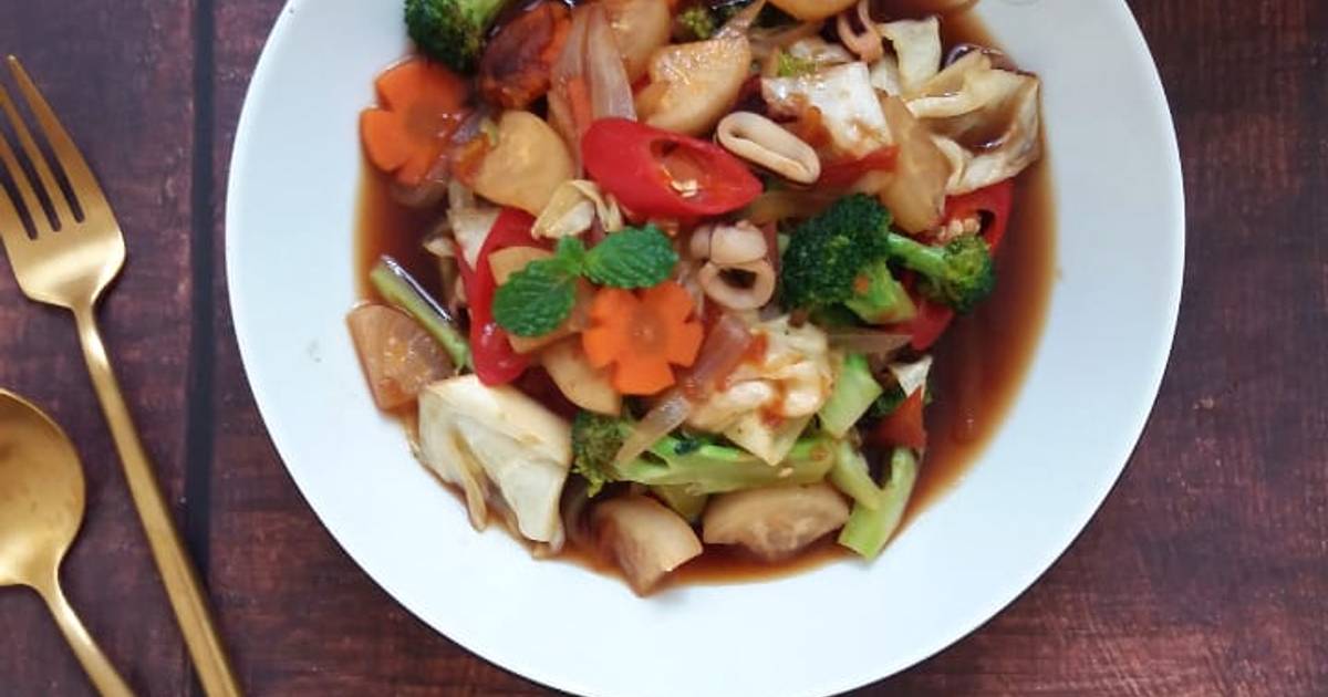 Resipi Sayur Campur oleh Nunees - Cookpad