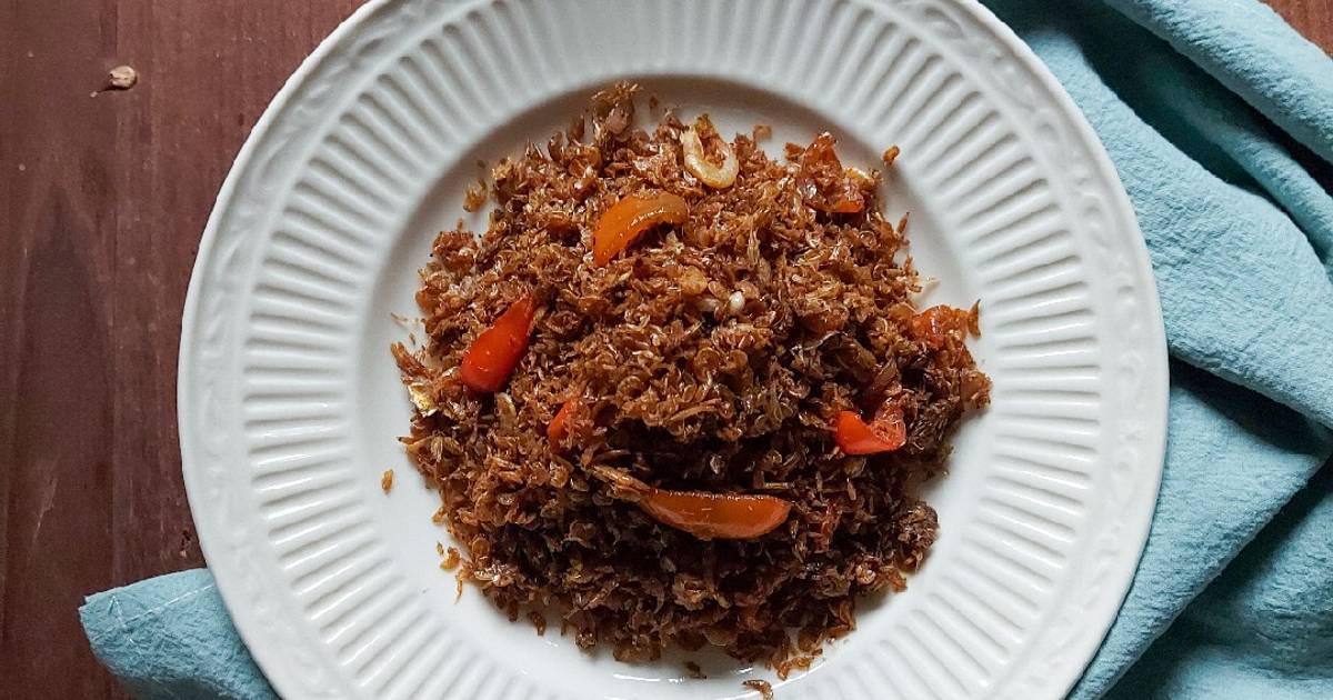 Resep ️Udang Rebon Cabe Gendot Merah oleh Annisa Nadhira - Cookpad