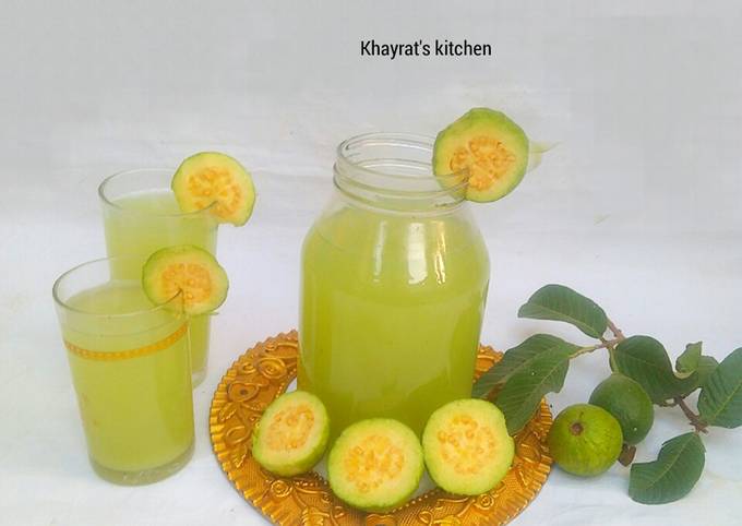 Lemon guava girki daga Khayrat's Kitchen& Cakes - Cookpad