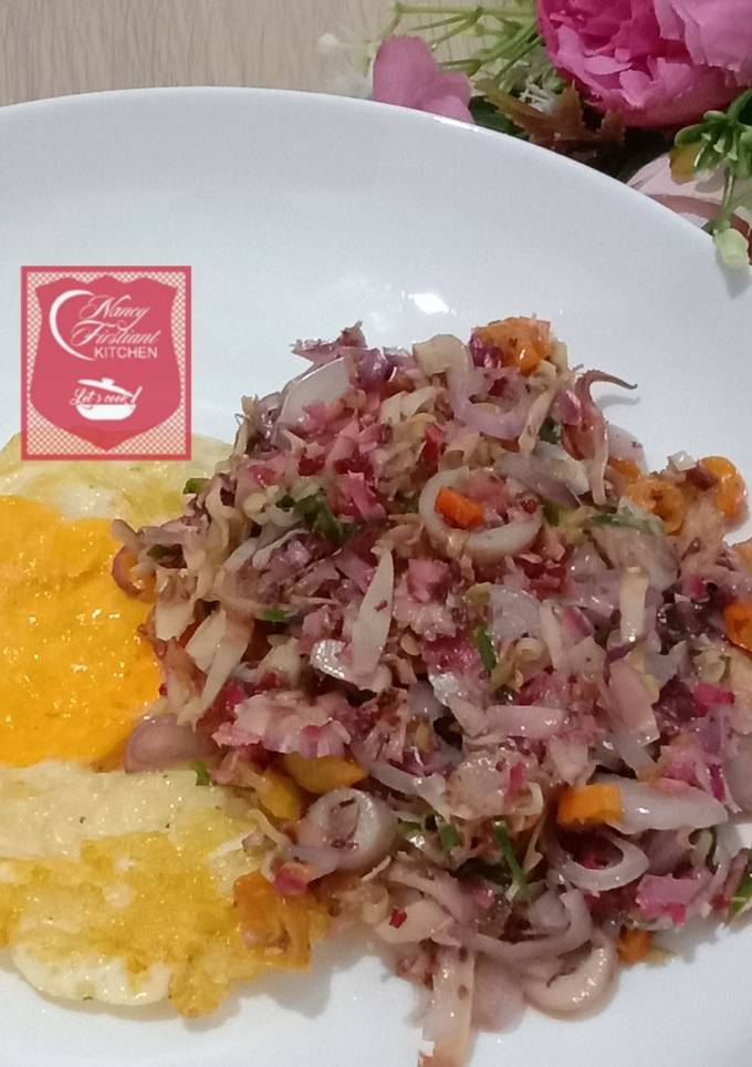 Resep Sambal Matah Khas Bali Dengan Bunga Kecombrang Dan Cumi Asin oleh Nancy Firstiant's ...