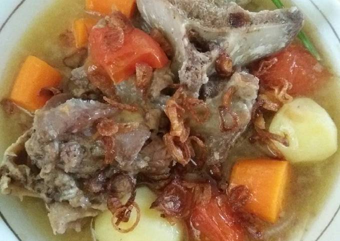 Resep Sop Buntut Sapi oleh Rahayu Ariani - Cookpad