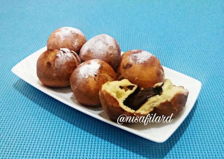 Resep Roti Goreng isi coklat oleh Nisa Filard - Cookpad