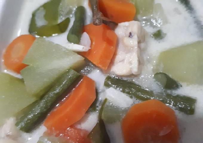 Resep Sayur lodeh simple oleh QueenAya - Cookpad