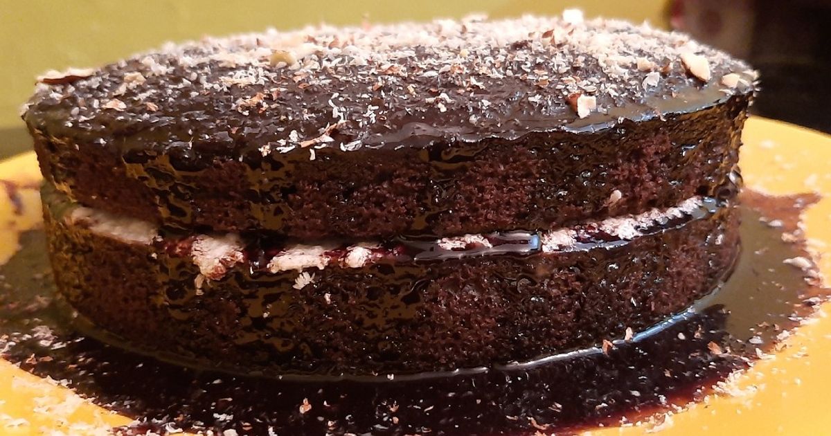Double Layer Oreo Chocolate Cake Recipe by Sakshi Bhasin - Cookpad