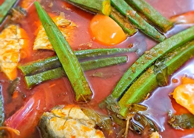 Resipi Asam Pedas Ikan Siakap Oleh Cuisinepar Cookpad