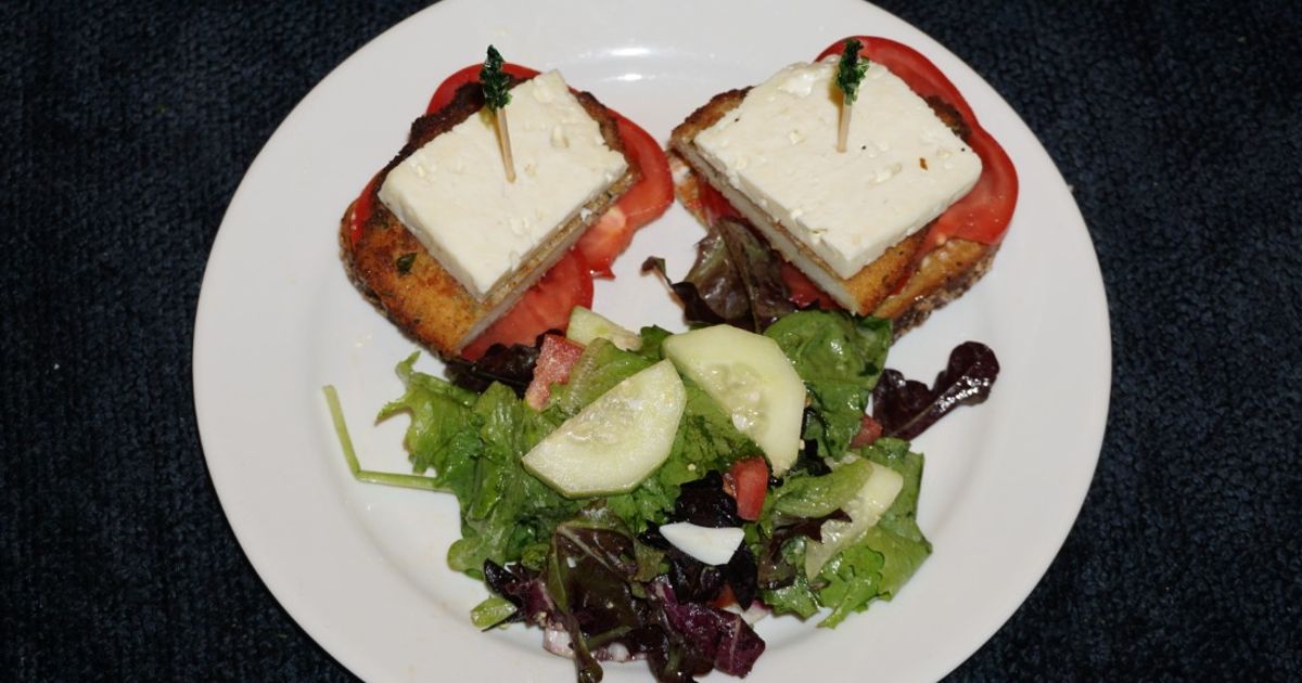 Chicken Milanesa (Escalopa) With Goat Cheese, Jon Style Recipe By Jon ...