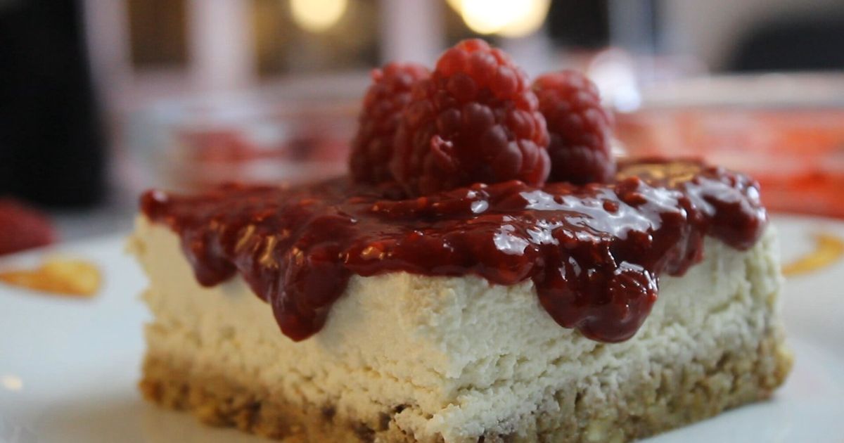 😉 Cheesecake Vegano Con Tofu / Sin Horno 👉Recetas Postres Veganos ...