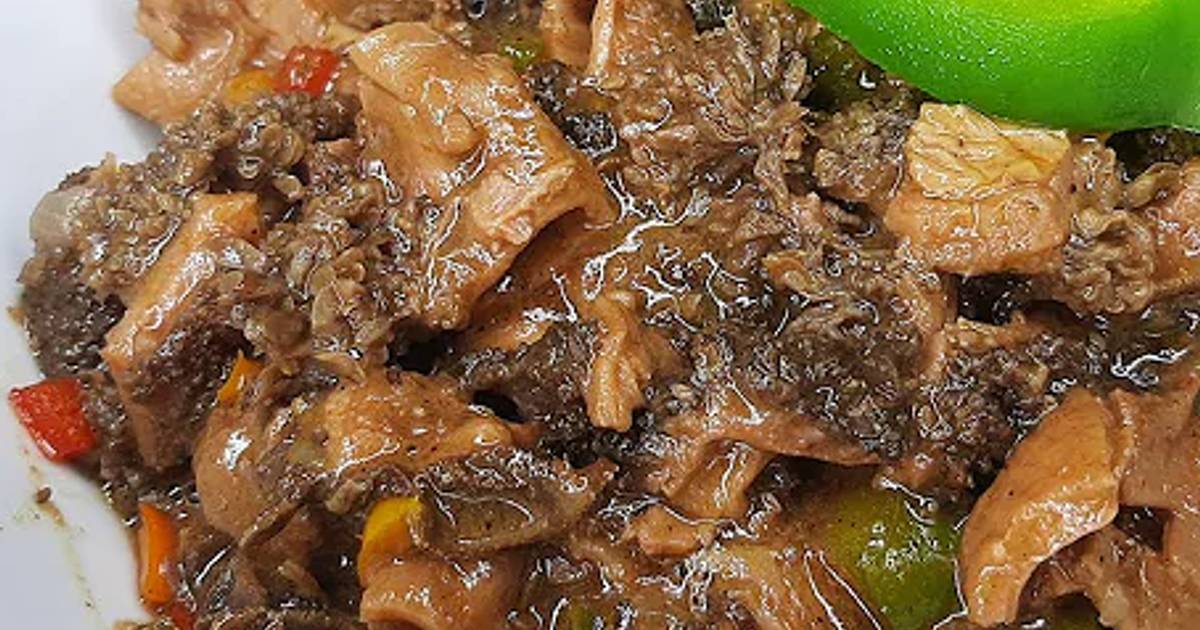 Dobrada Cozida - slow cooker Receita por Raphael da Silva - Cookpad