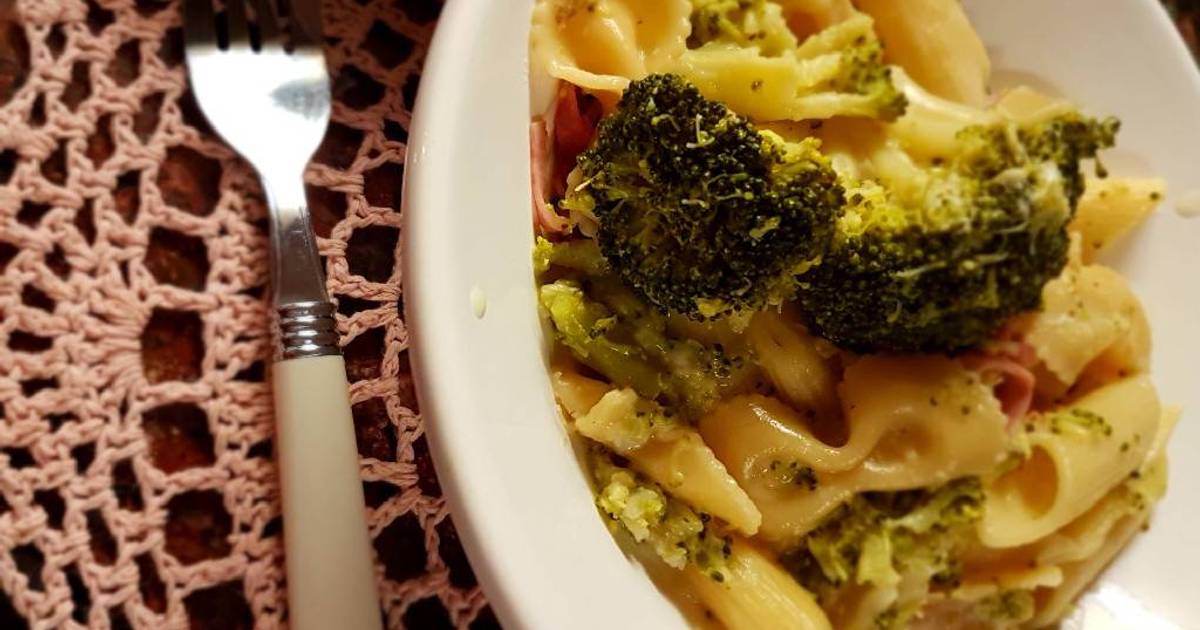 Fideo con brócoli y crema - 103 recetas caseras- Cookpad