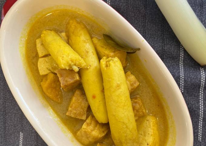 Resep Telur Tebu Tahu Tempe gulai oleh Dewi Dapur - Cookpad