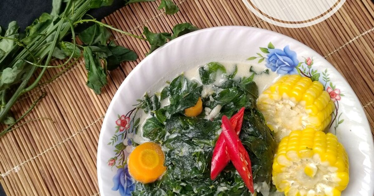 Resep sayur bobor daun katuk rumahan enak dan mudah - Cookpad