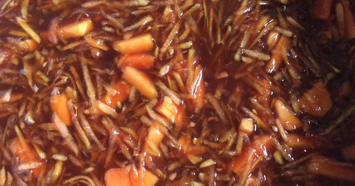 Resep Gohu Pepaya (Asinan Manado) oleh Christin Ani Gaghana - Cookpad