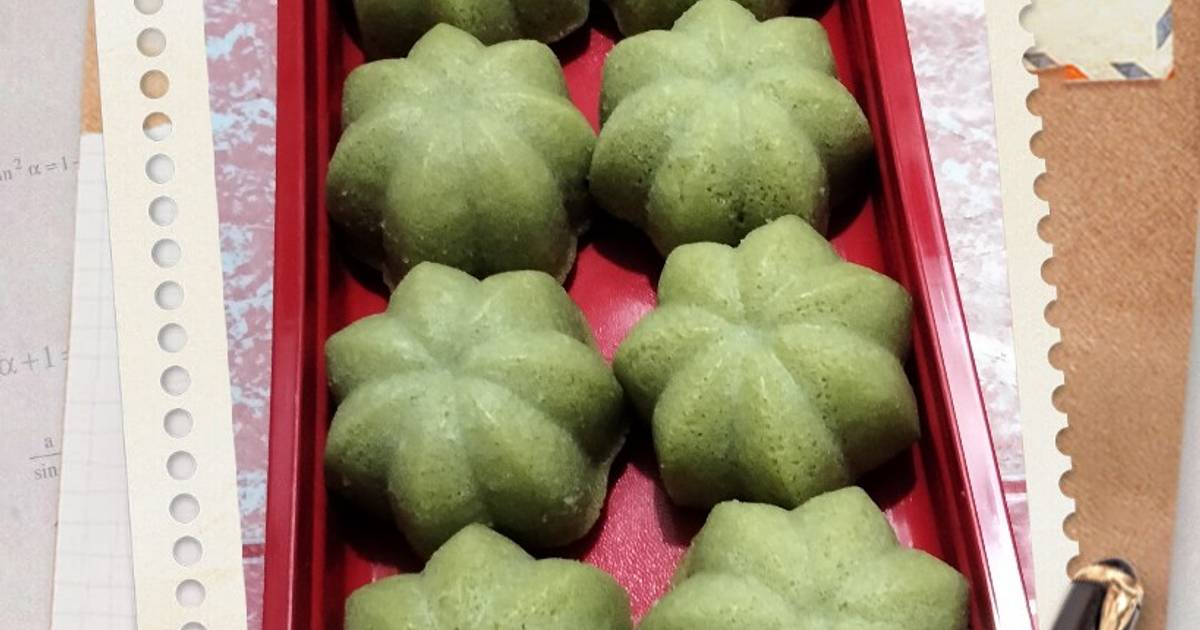 Resep Pukis Matcha Kukus oleh Ayu Oka Ariani - Cookpad