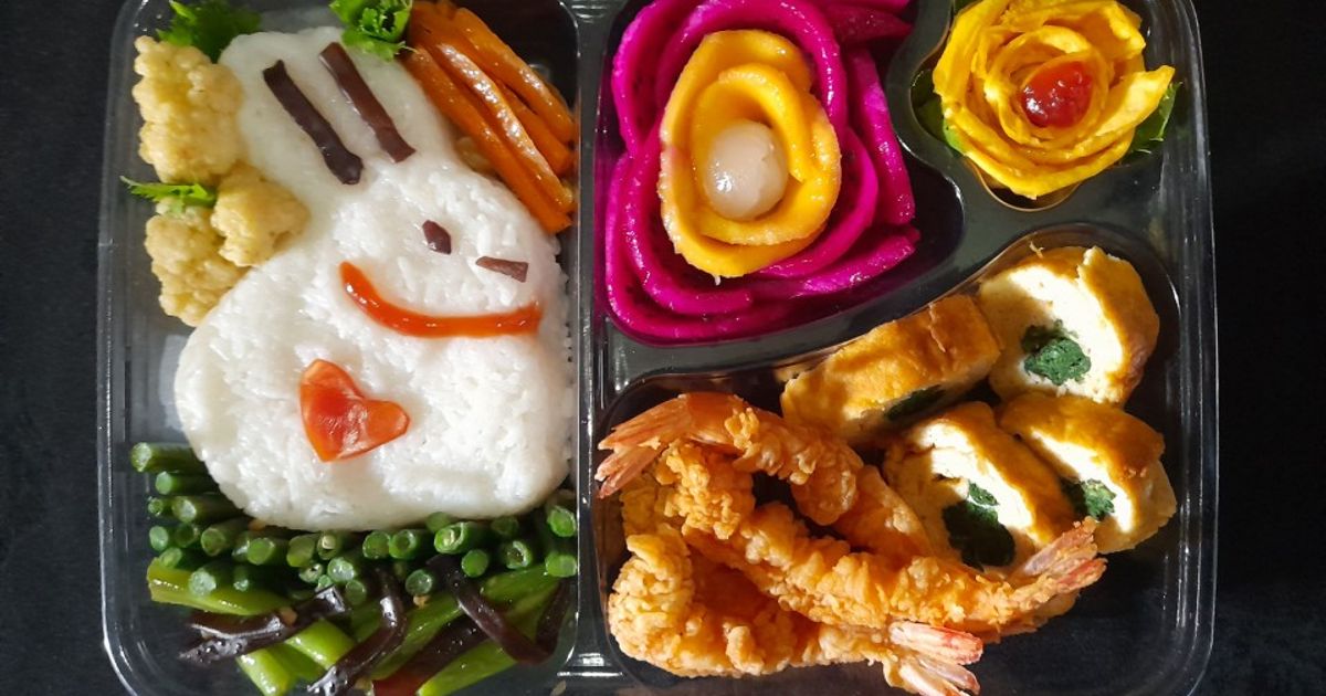 Resep Bento Bekal Sekolah oleh Shofia_Rafa - Cookpad