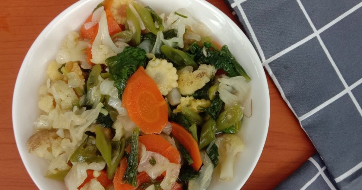 Resep oseng capcay kembang kol caisin rumahan enak dan mudah - Cookpad