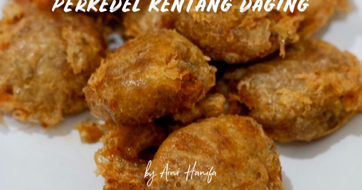 Resep Perkedel Kentang Daging oleh Aini Hanifa - Cookpad