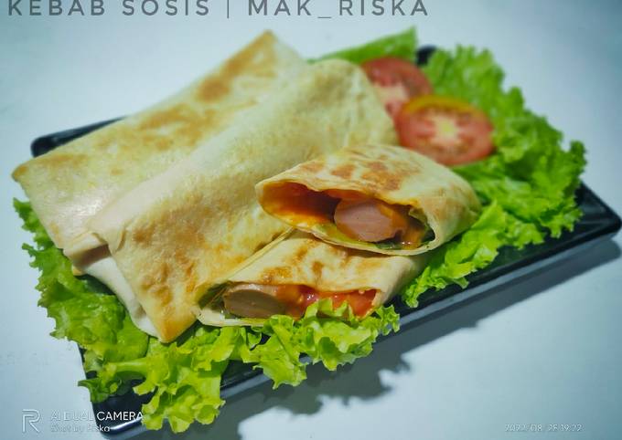 Resep Kebab Sosis oleh Mak Riska - Cookpad