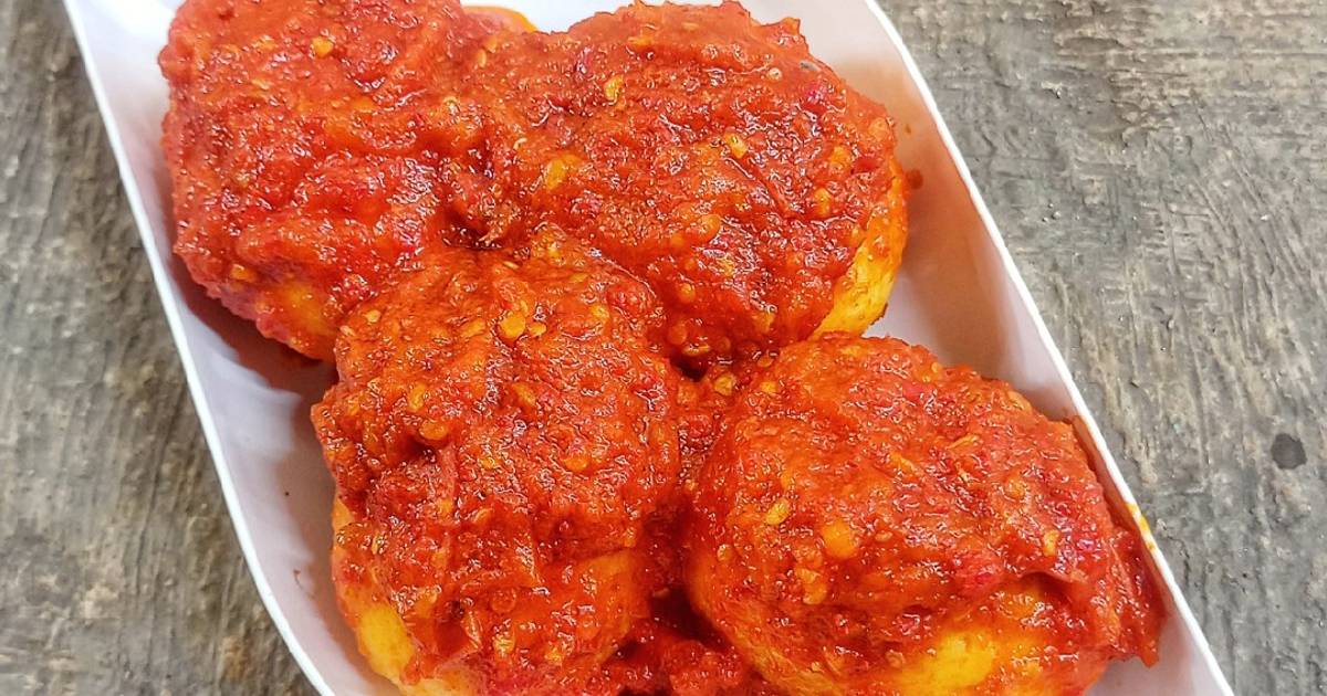 Resep Telur balado oleh Via Vie (Dapur Bunda) - Cookpad