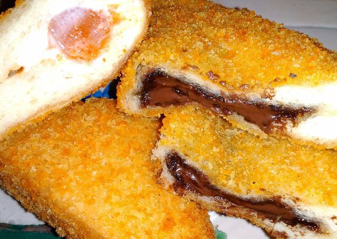 Resep Roti goreng nugget oleh Ernii Rosyadah - Cookpad