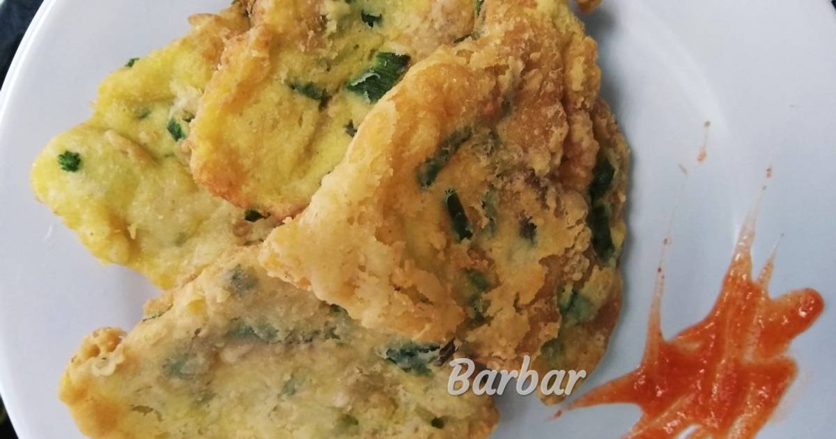 Resep Telur dadar crispy oleh Barbar - Cookpad