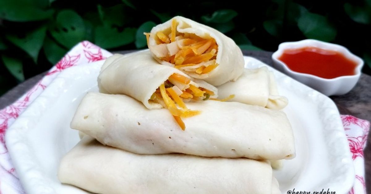 Resep Lumpia Basah Wortel Rebung oleh Happy Endahsa (Happy End) - Cookpad