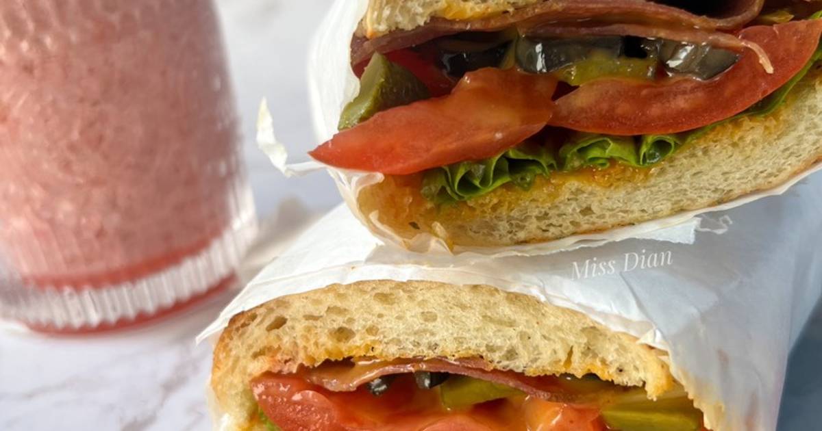 Resep Italian BMT (sandwich) oleh Miss Dian - Cookpad