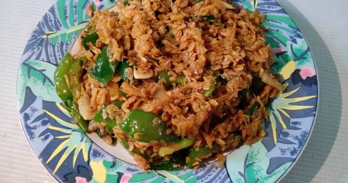 Resep Oseng Rebon Cabai Ijo oleh Delia Eka Puspita - Cookpad