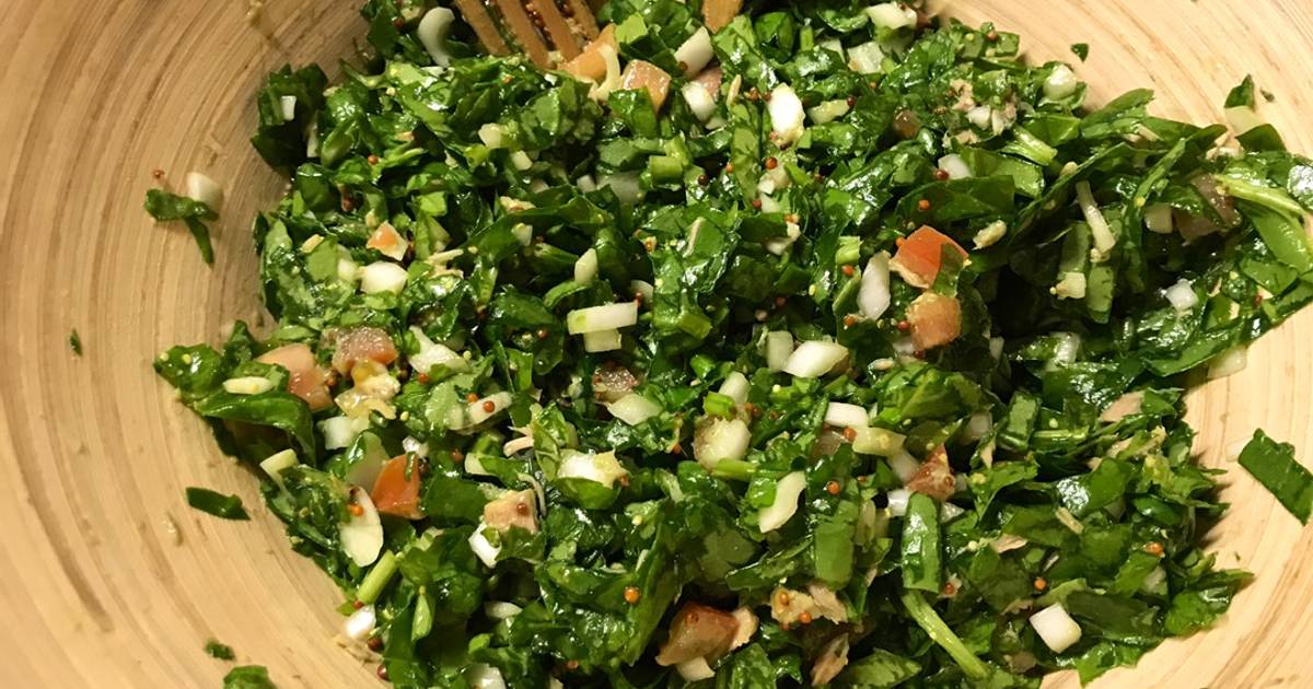 Ensalada espinacas cruda - 58 recetas caseras- Cookpad