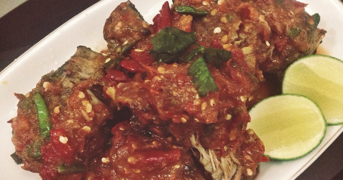Resep Ikan Pari Sambal Belacan Gula Merah oleh Ellen Nerlia Mirda ...
