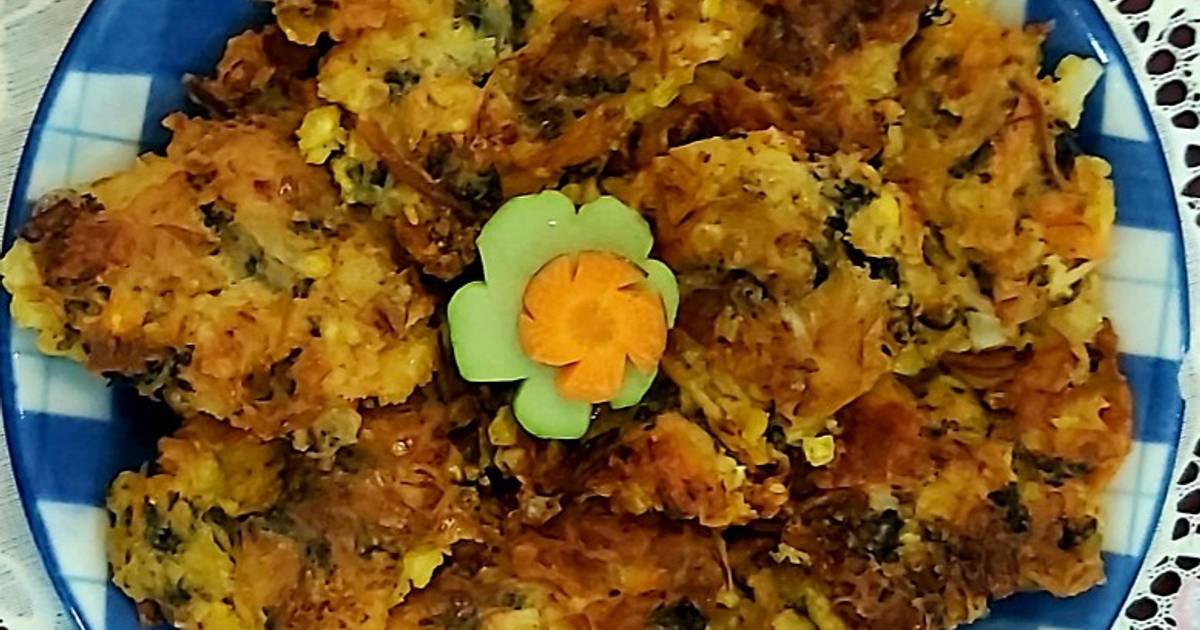 Cách Làm Món Rau củ, nấm, rong biển chiên giòn của Pham Huyen - Cookpad