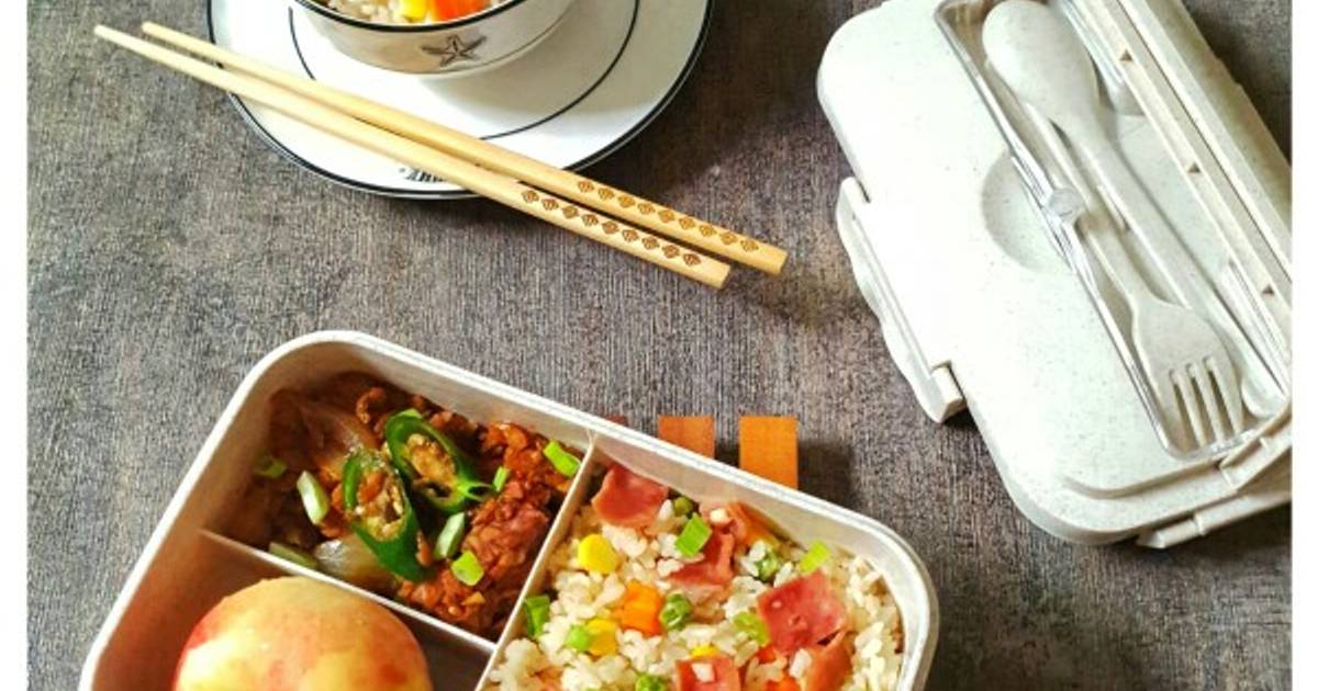 349 resep nasi bento box enak dan mudah - Cookpad