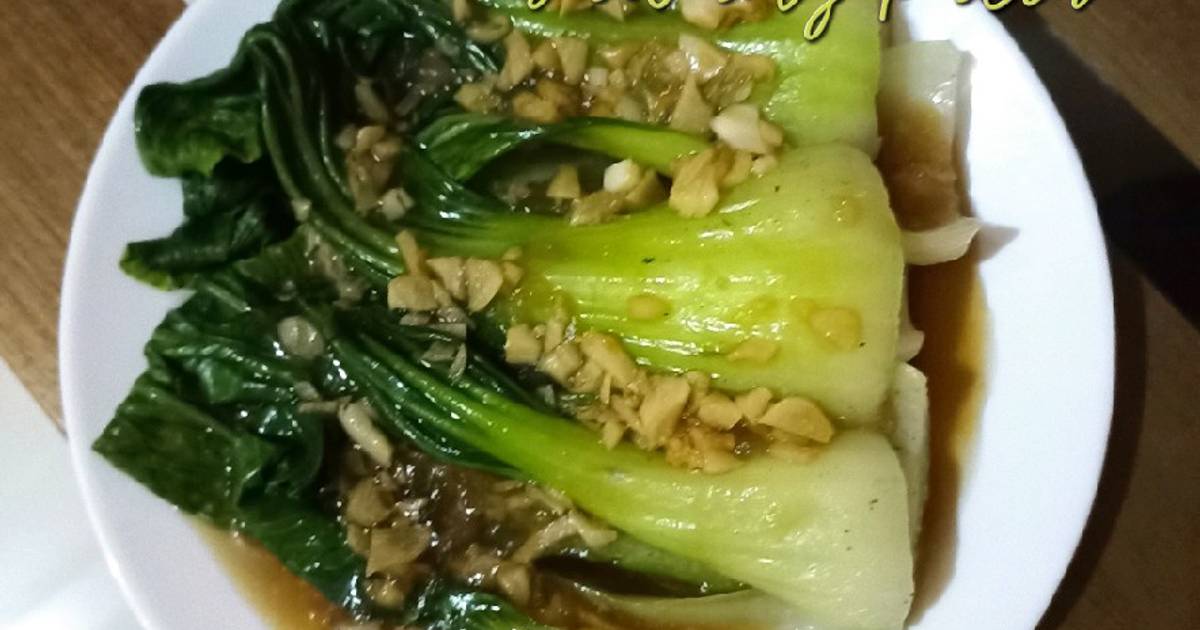 Resep Tumis Pokcoy Bawang Putih💚 oleh Endah Mumpuni - Cookpad