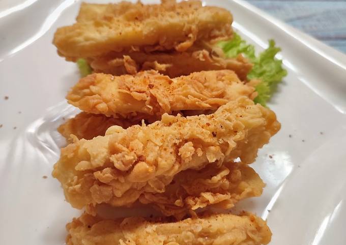 Resep Singkong goreng crispy oleh AzizahPrantoro - Cookpad