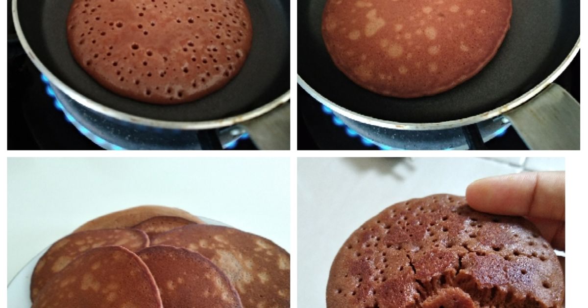 Resep Pancake Milo Simpel😍 oleh Bunga - Cookpad