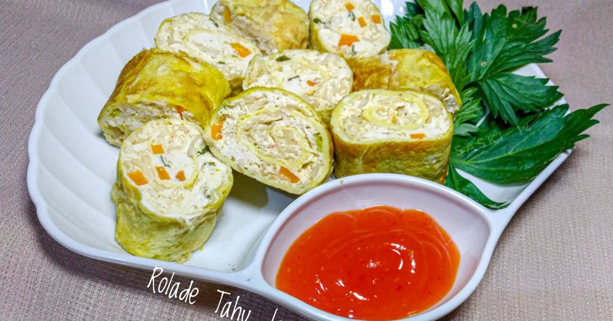 Resep Rolade Tahu Jamur Salju oleh Fara Saskia - Cookpad