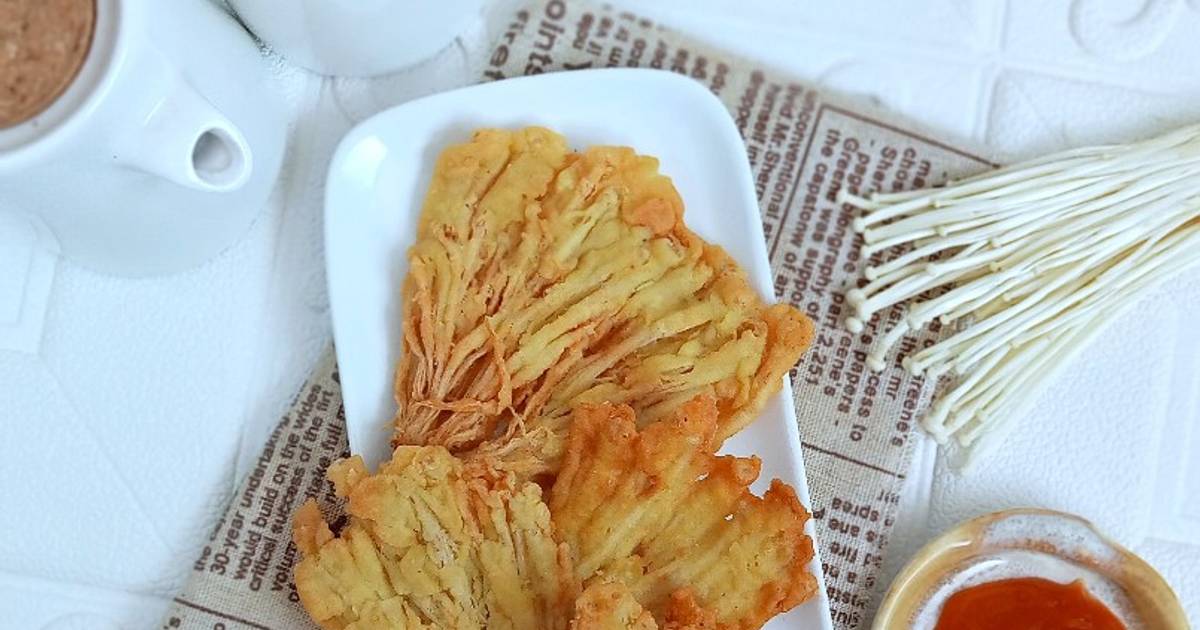 Resep Crispy Enoki oleh Laila Dawud - Cookpad