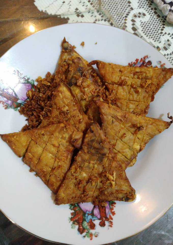 Resep Tempe Pecak/Tempe Garit Gurih Kress oleh Zakia Fitriani - Cookpad