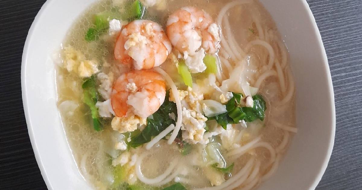 Resep Spaghetti Kuah Udang oleh Izzaa - Cookpad