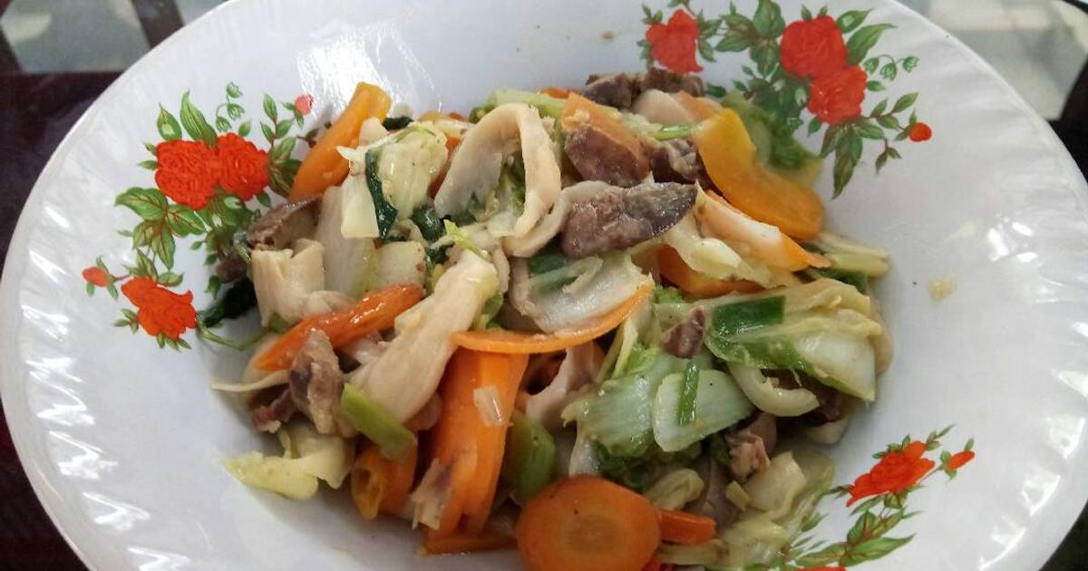 41 resep capcay saos raja rasa jeroan enak dan mudah - Cookpad