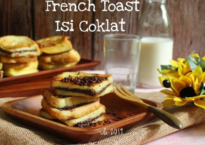 Resep French Toast Isi Coklat oleh Ida Dheadhena - Cookpad