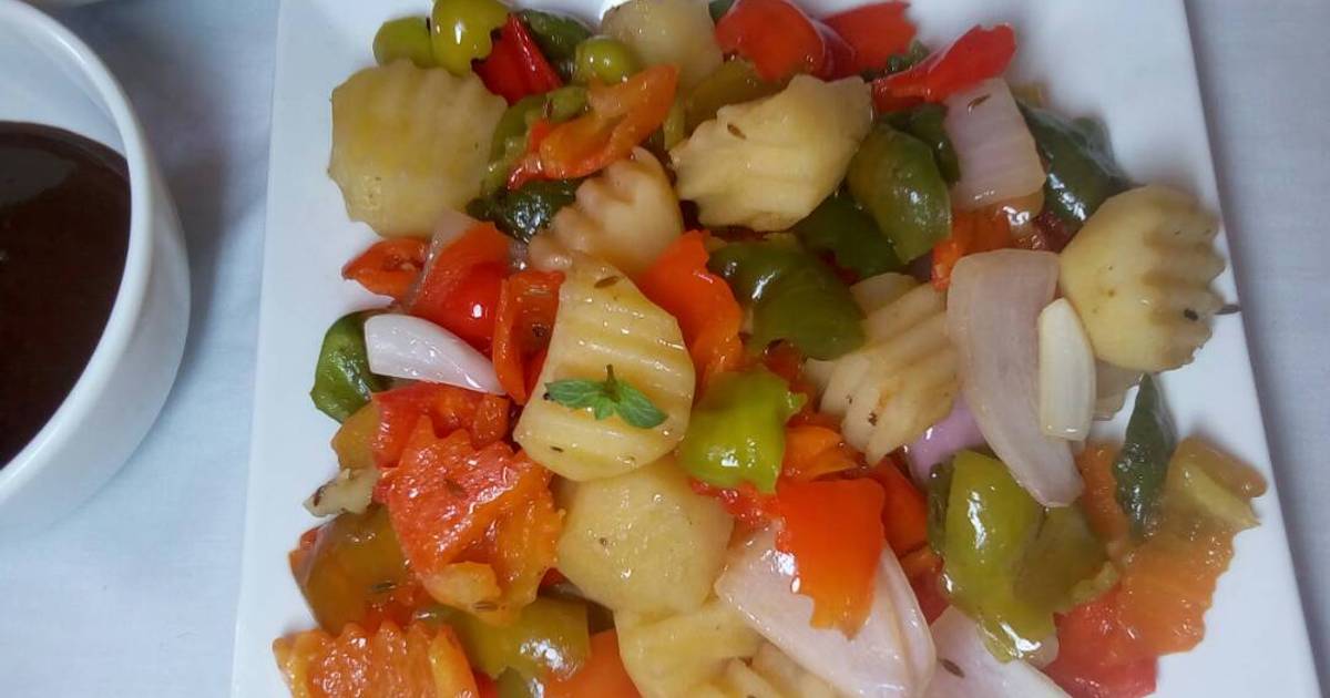 Scared pan peppers Recipe by Oum-afreen Cuisines - Cookpad