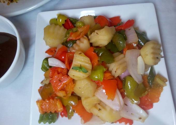 Scared pan peppers Recipe by Oum-afreen Cuisines - Cookpad