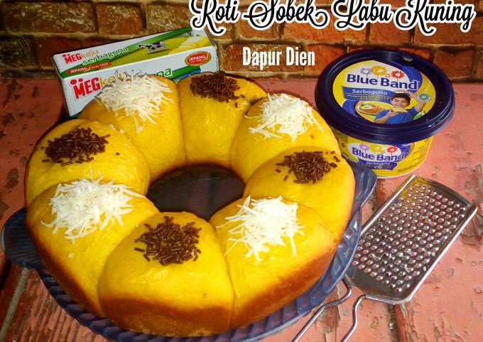 Resep Roti Sobek Labu Kuning No Telur Oleh Dapur Dien Cookpad