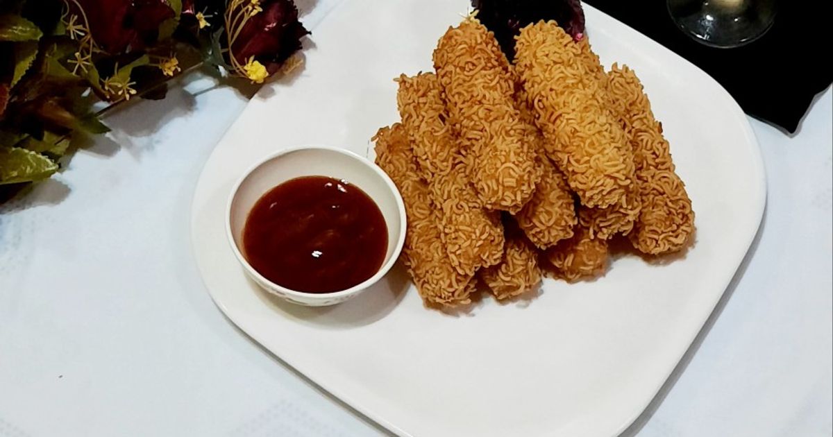 Potato Noodles Strip Recipe by Maryam Harande - Cookpad